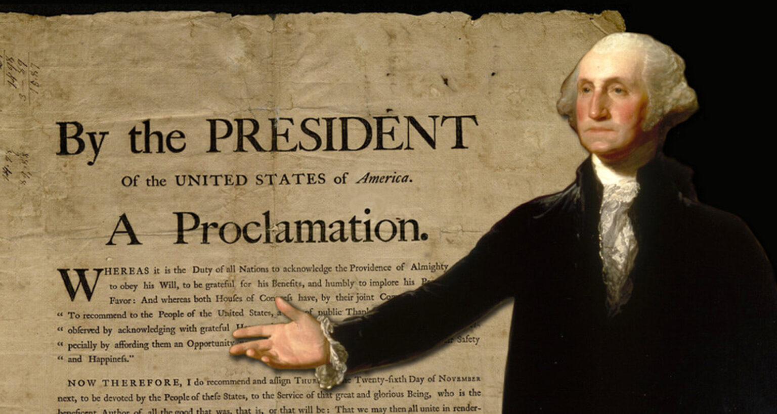 George Washington's Thanksgiving Proclamation from 1789